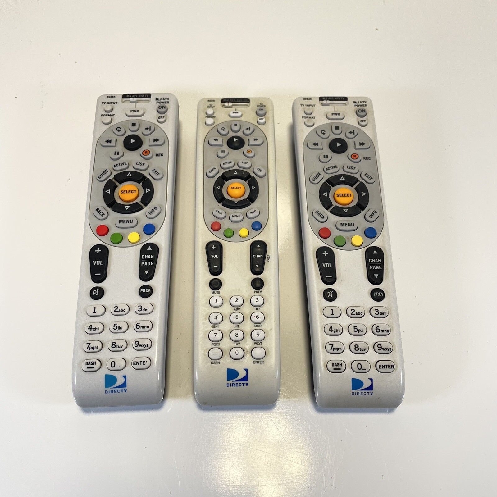 Lot of 3 Direct TV Remotes | eBay