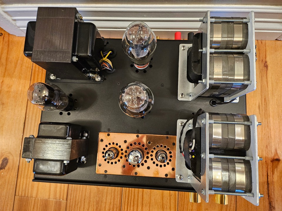 ANK Kit1-15 300B Integrated Amplifier - Vcap CuTF, Audio Note, NOS ...