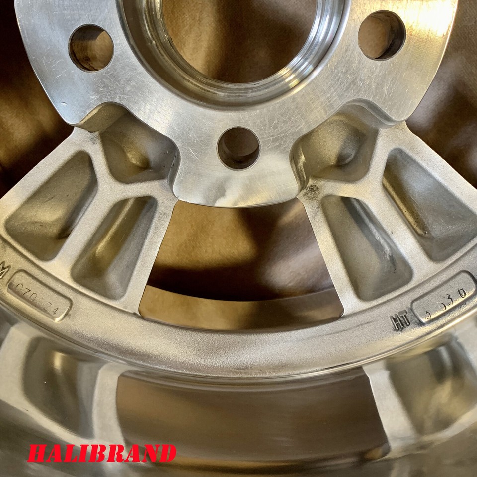 Halibrand 5 Spoke Aluminum Wheels Genuine 15” x8 5x4.5 et -22.23 (set ...