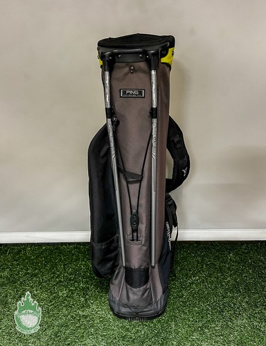 Used Ping Golf Cart/Carry Stand Bag 4-Way Green E2 Enhanced Ergonomics ...