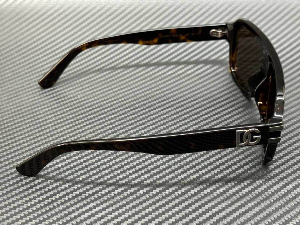 DOLCE & GABBANA DG4507 502 73 Havana Brown Men's 65 mm Sunglasses | eBay