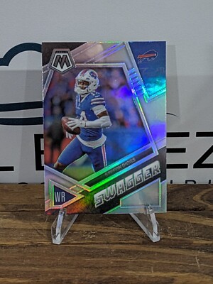 2023 Panini Mosaic Swagger Silver SP #SS-SD Stefon Diggs Buffalo Bills ...
