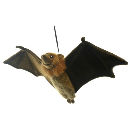 HANSA FLYING FOX REALISTIC CUTE SOFT ANIMAL PLUSH TOY 67cm Wing Span ...