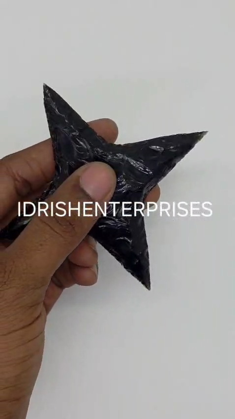 Obsidian Ninja Throwing Star 4-Point Shuriken Razor Sharp Blade ...