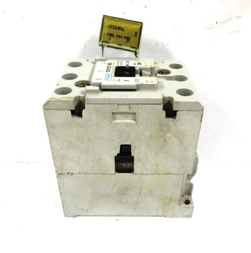CUTLER HAMMER CONTACTOR WITH CONTACT BLOCK, CE15JN3, C320KGS3, 600 VOLT ...
