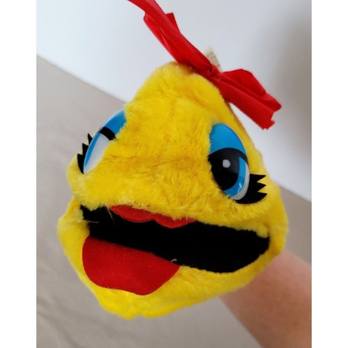 VTG Original 1982 Bally Midway Ms Pac Man Fleece Hand Puppet 6 ...