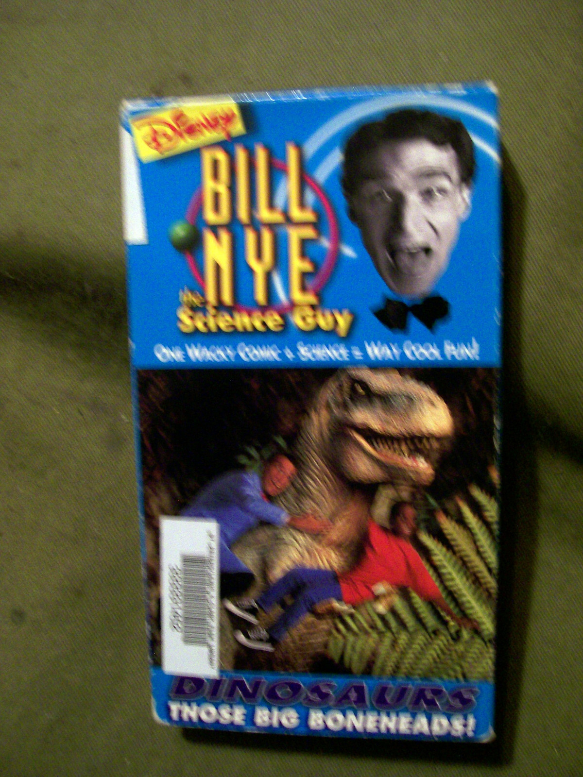 4 Bill Nye the Science Guy VHS ~ Human Body, Outer Space, Dinosaurs ...