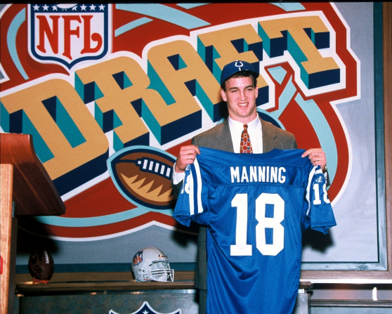 Peyton Manning Draft Day