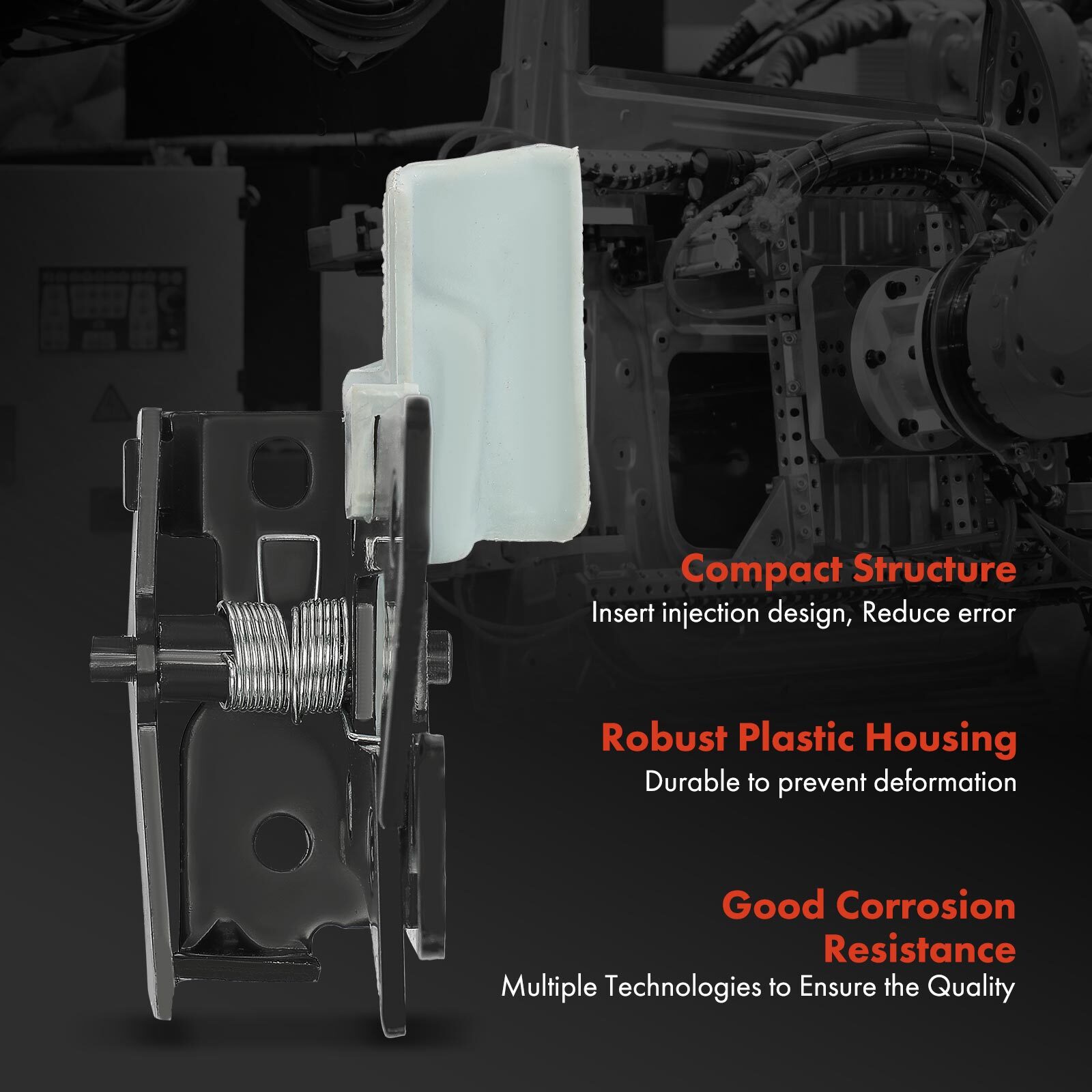 Bonnet Lock Upper for Mercedes-Benz C-Class E-Class CLS GLC 205 208 ...