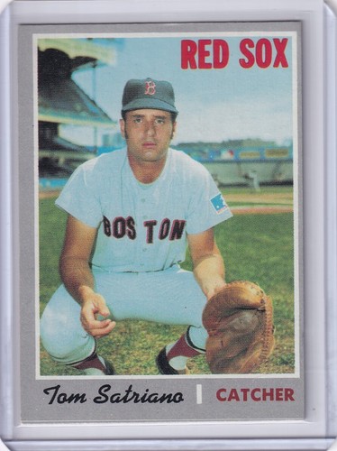 1970 Topps Baseball #581 Tom Satriano - Boston Red Sox | eBay