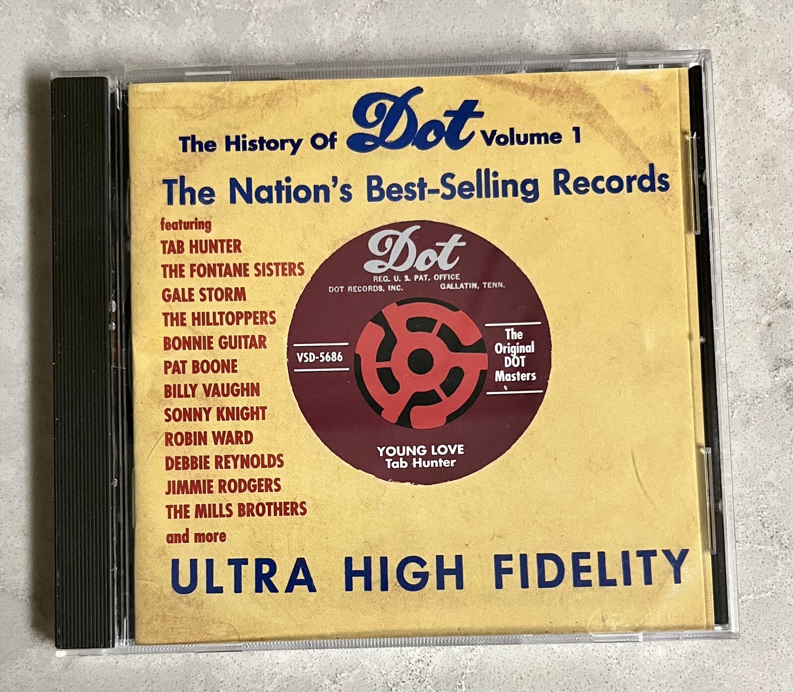 History of Dot Records, Vol. 1: Young Love by Various Artists (CD, Jun ...