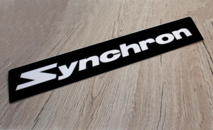 Deutz Synchron Aufkleber lang Länge ca. 34,5cm Höhe ca. 7,5m Sticker ...