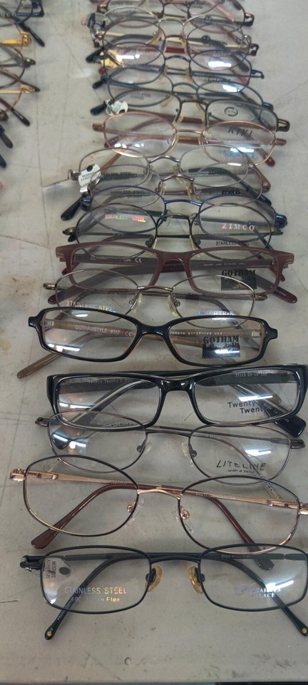 Eyeglasses Lot 100 Pieces Assorted Models Metals & Plastics | eBay