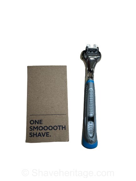 Dollar Shave Club Executive Razor Handle + 4 Cartridges Razor Refill ...