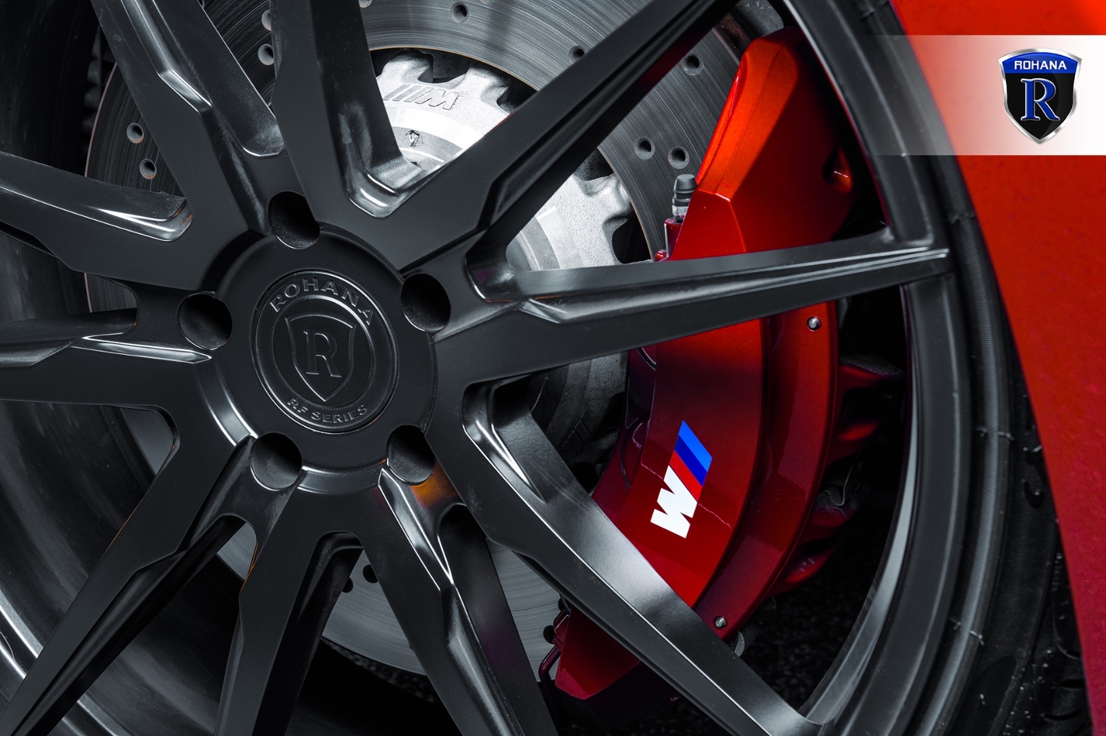 20” ROHANA RFX2 MATTE BLACK CONCAVE WHEELS FOR BMW F06 F12 F13 M6 ...