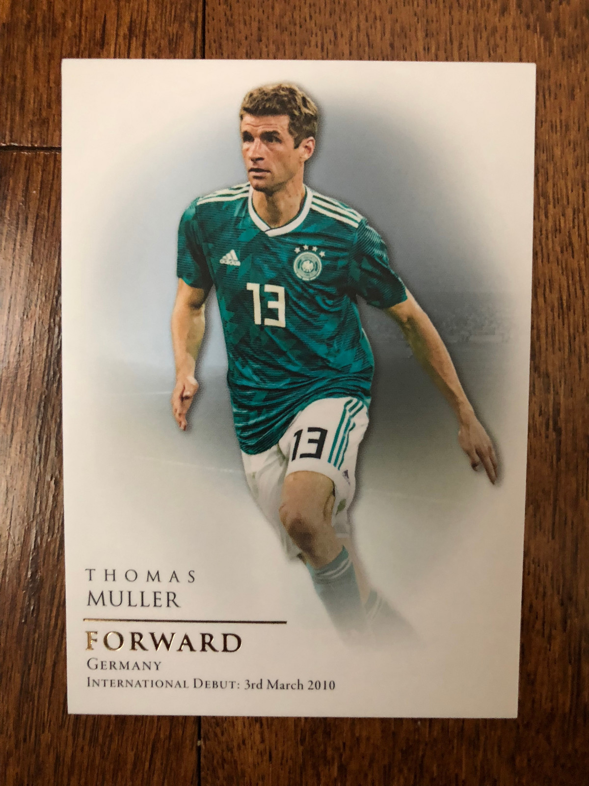 2018 Futera Unique Football Soccer Card Germany THOMAS MULLER Mint | eBay