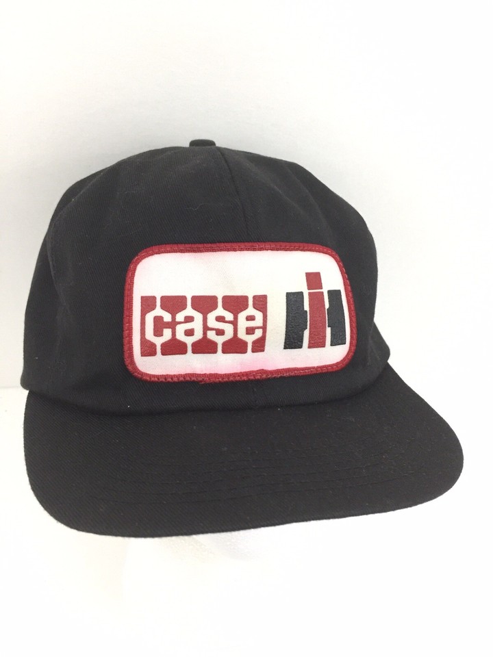 Vtg Case International Harvester Hat IH Patch Cap Feed Farmer Snap Back ...