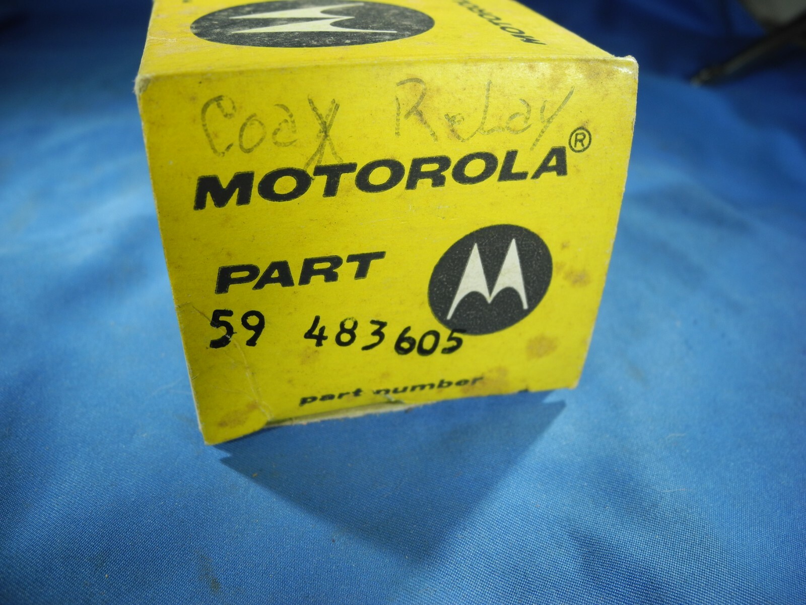 MOTOROLA COAX RELAY 6 VDC UHF Connectors HAM RADIO REPEATER NIB ...