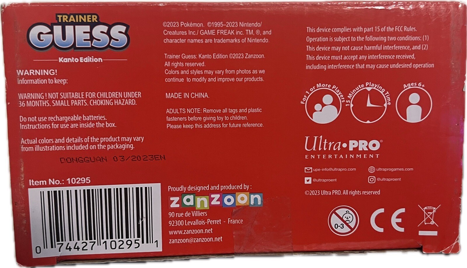 Pokémon Trainer Guess Poke ball Kanto Edition & Sticker Sheets! Ultra ...