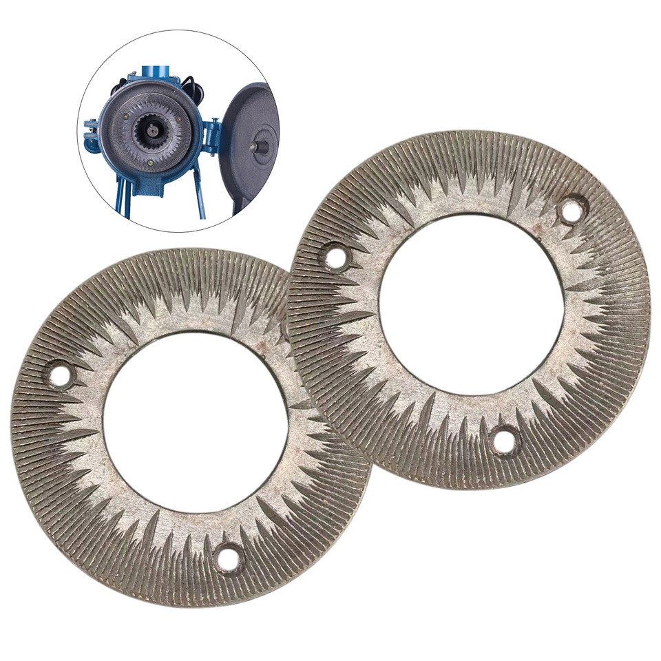 2X Grinding Sheet Discs For 3000W Electric Dry Grinder Grain Milling ...