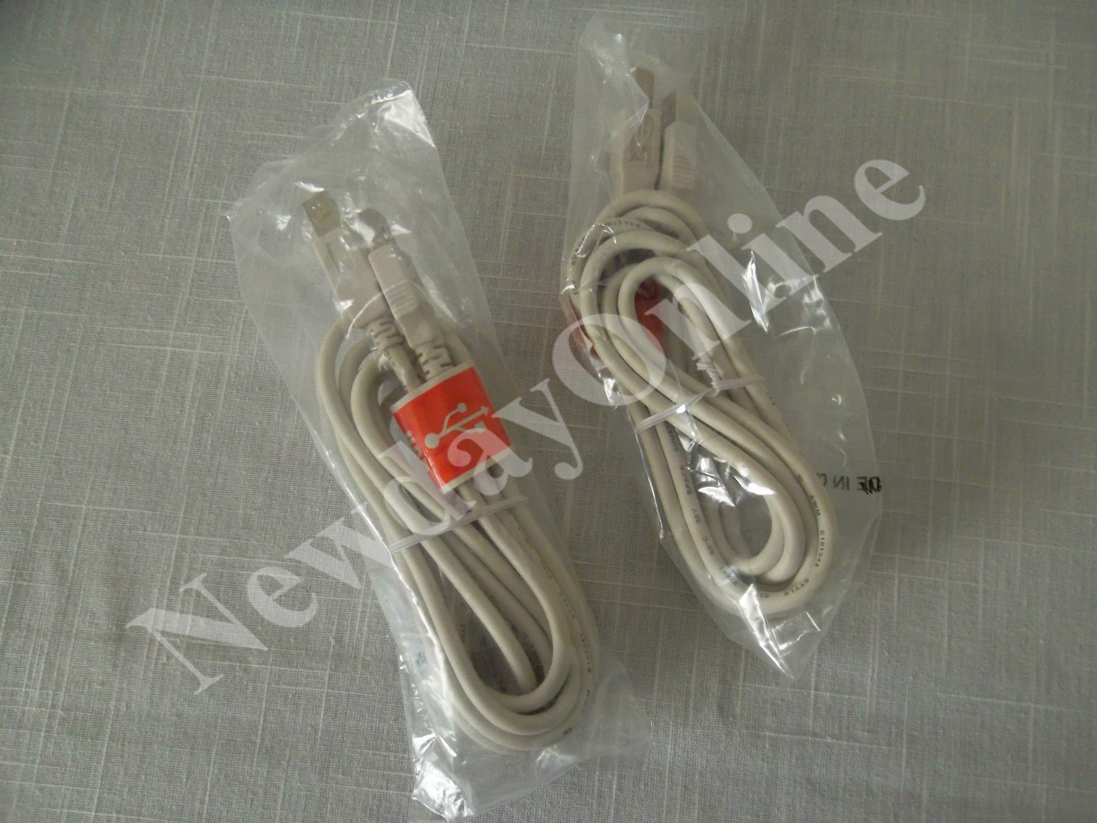 LOT-2 Space Shuttle-D USB Printer Computer Cable 80" Style 2725 AWM ...