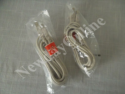LOT-2 Space Shuttle-D USB Printer Computer Cable 80" Style 2725 AWM ...