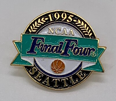 1995 NCAA Final Four Seattle College Basketball Tournament Pin | eBay