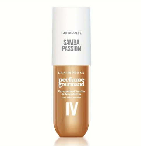 Caramelized Vanilla & Macadamia Mist Samba Passion Perfume Gourmand 3 ...