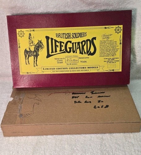 Britains Limited Edition Set 6 BRITISH SOLDIERS LIFEGUARDS on Horses ...