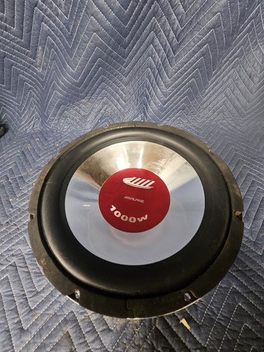 Old School Alpine Type R 1000w Mach 1252 12in Subwoofer | eBay
