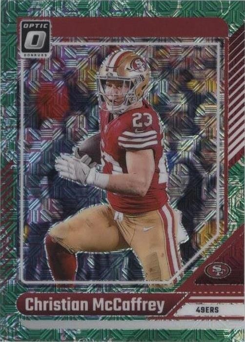 2024 Panini Donruss Optic - Christian McCaffrey #171 Dragon Prizm /24 ...