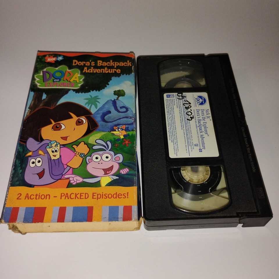 Dora the Explorer - Dora's Backpack Adventure (VHS, 2002) 97368768536| eBay