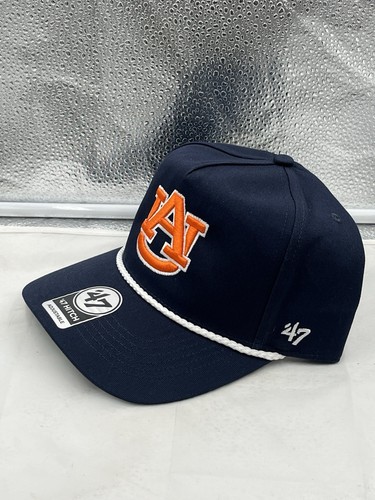 Auburn Tigers NCAA '47 Brand Navy Rope Hitch Snapback Adjustable Hat | eBay