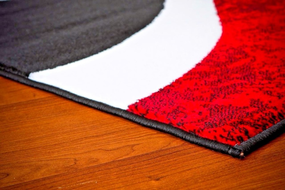 RUGS AREA RUGS CARPETS 8x10 RUG FLOOR RED MODERN LARGE COOL LIVING ROOM ...