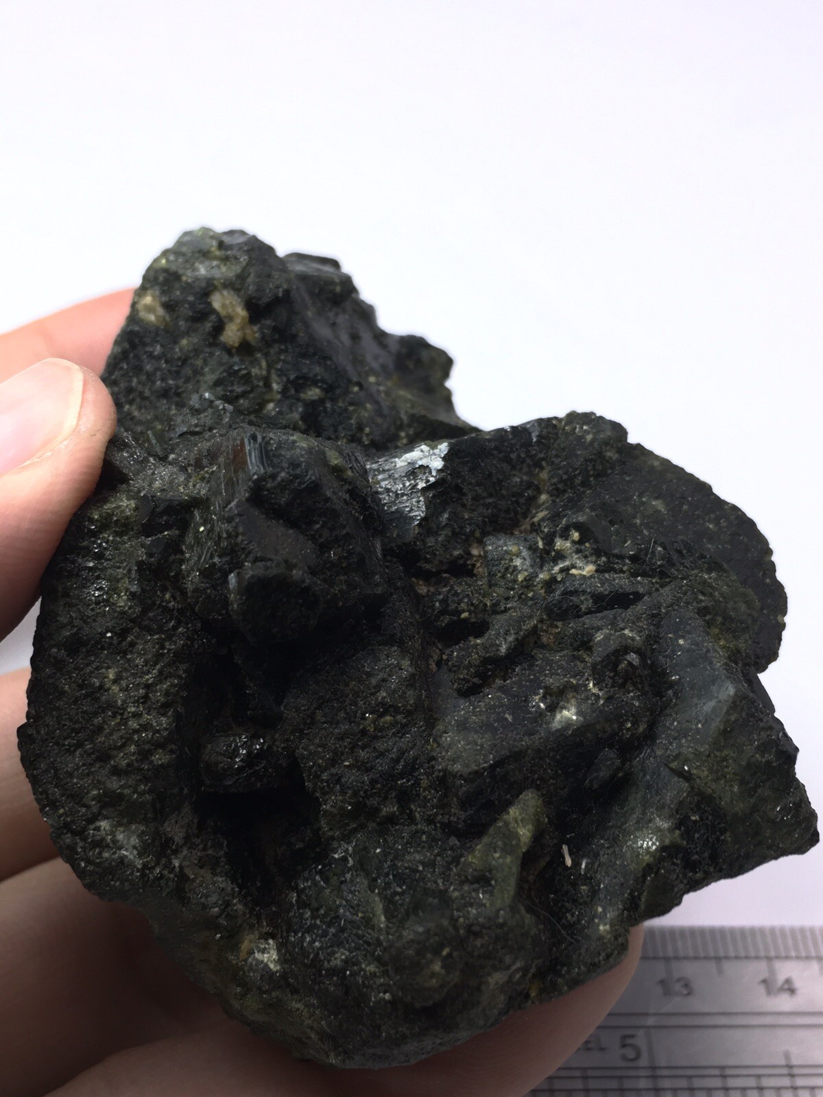 Magnetite Covered By Epidote Pseudomorph Crystal- Baluchistan Pakistan ...