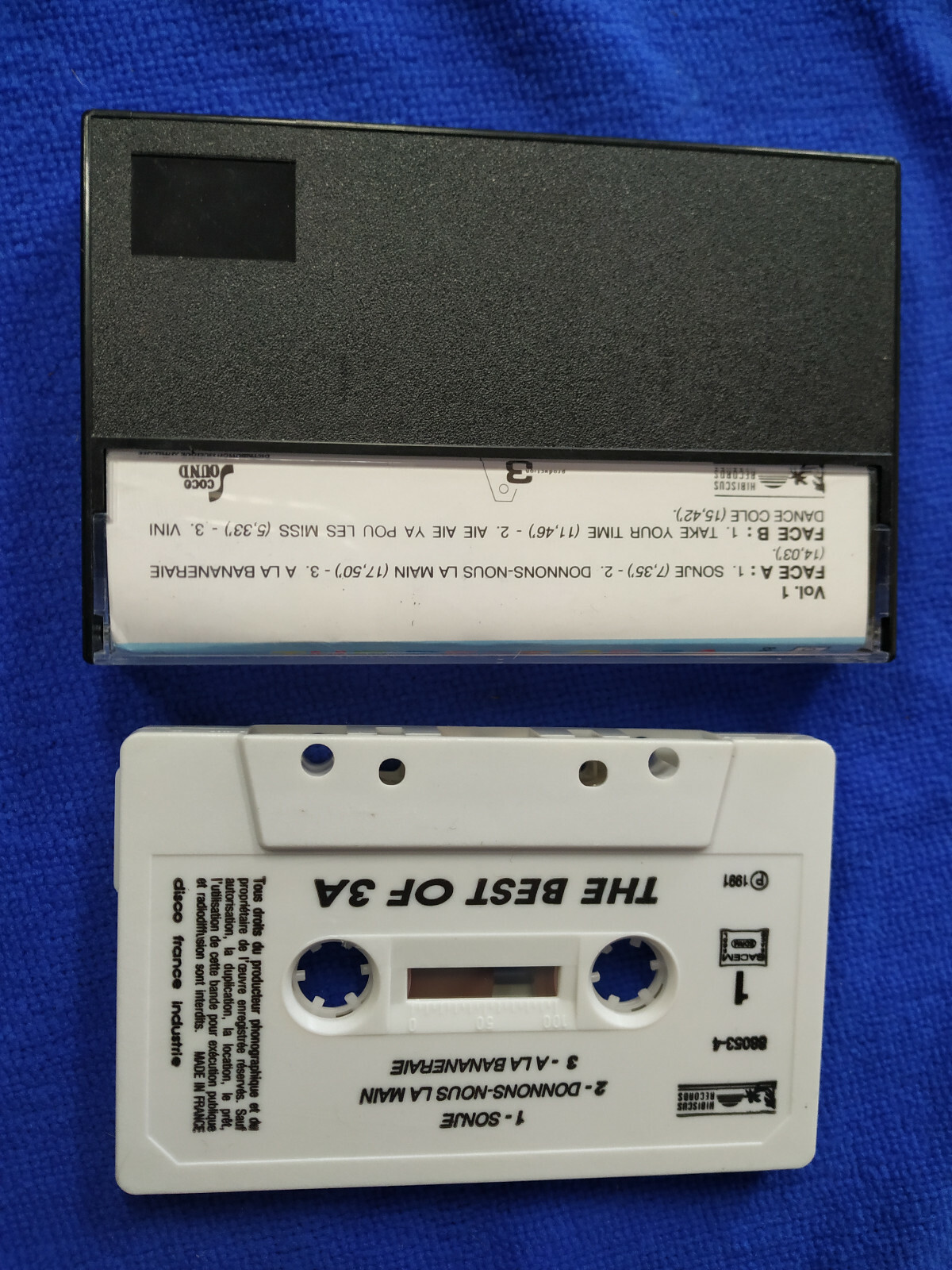 Cassette audio tape vintage k7 THE BEST OF 3A music caribeene | eBay