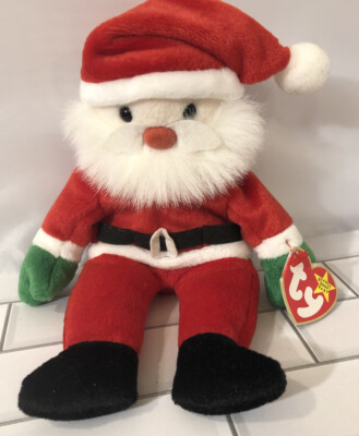 TY Beanie Original Baby - 1998 "Santa" Christmas - Mint w Mint Tag | eBay