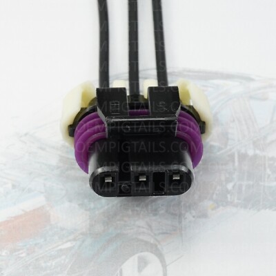 Fuel Tank Pressure Sensor Connector Pigtail Plug Harness Wiring Gas fit ...