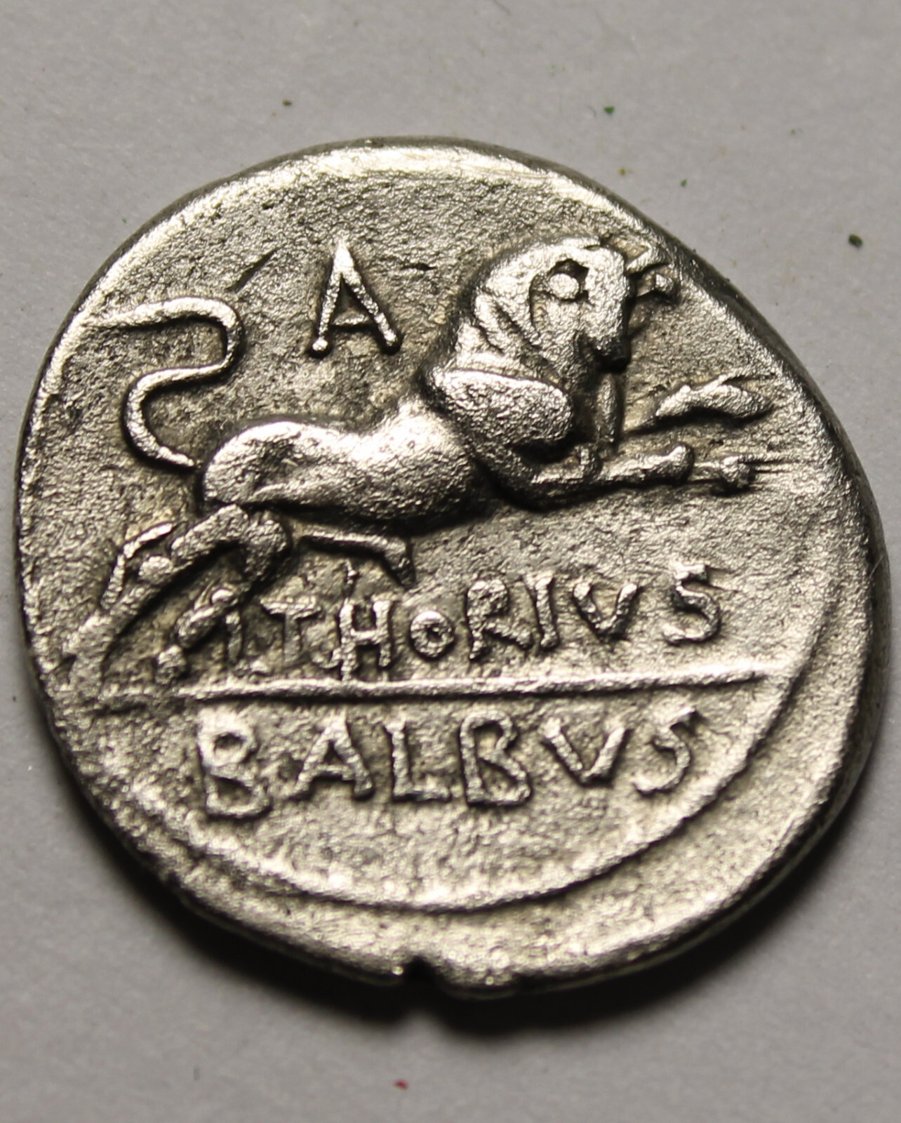 Rare Genuine ancient Roman silver coin 105 BC L Thorius Balbus Juno ...