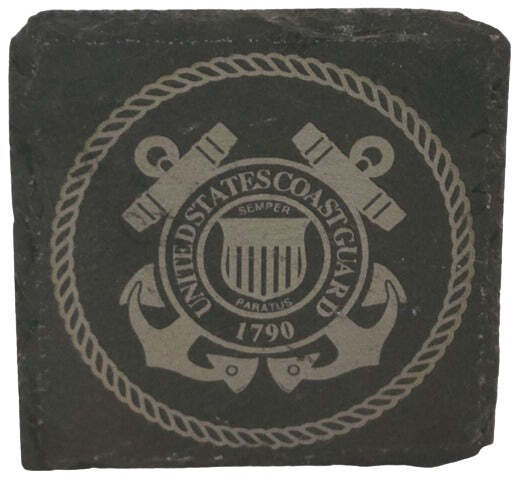 Coast Guard Slate Coasters (set of 4) | eBay