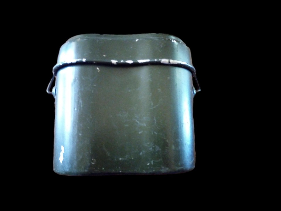 ORIGINAL ROMANIAN MILITARY 2 PIECE MILITARY MESS KIT CAMPING SURVIVAL ...