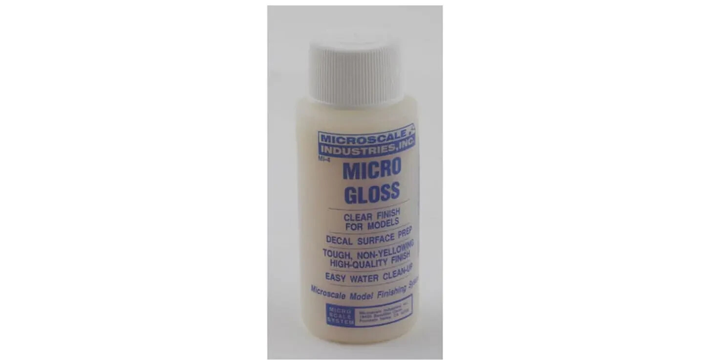 Micro Gloss Microscale Decal Clear Finish Solution 1 oz Bottle | eBay
