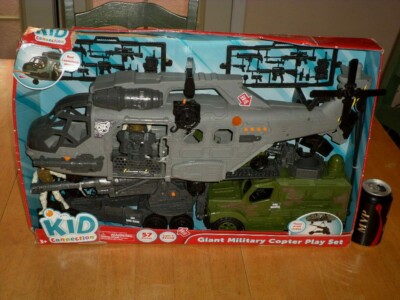 [Kid Connection] Military Giant Copter PlaySet, #57 Plastic Soldier ...