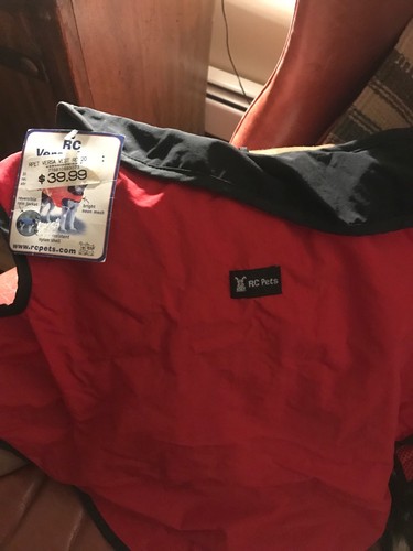 RC Versa Vest, for Dogs sz 20, jkt,reverses for night 3M reflective ...