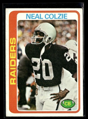1978 Topps Set Break Neal Colzie #169 Oakland Raiders | eBay