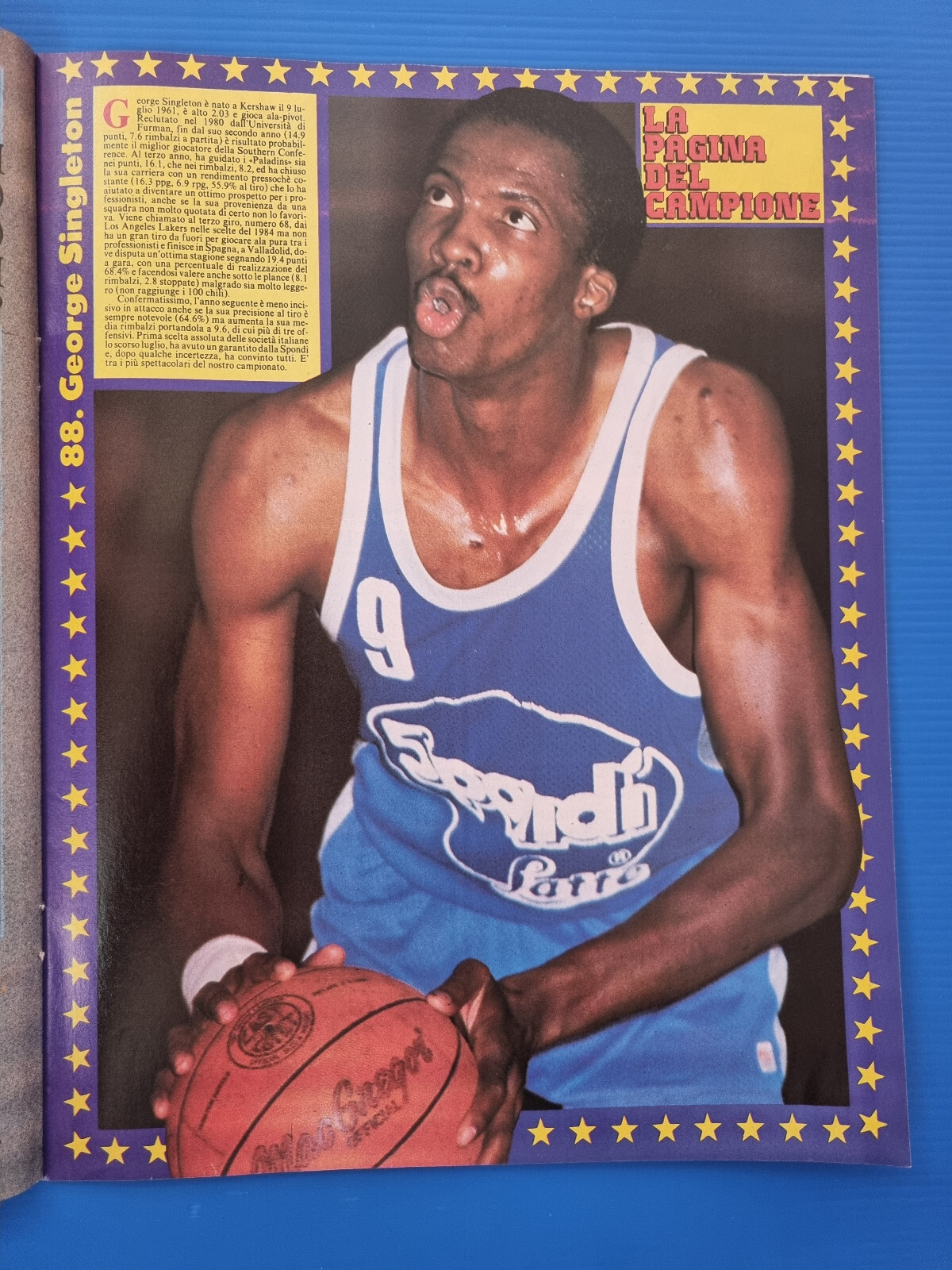 Rare Super Basket 40-1986 Maradona + Poster Julius Erving - Gerald ...