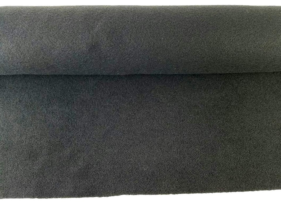 5 Yards Black Upholstery Durable Un-Backed Automotive Trim Carpet 40 ...