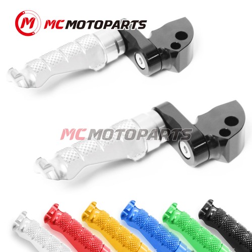 R-Fight Rear Foot Pegs 25mm Extended Silver For Yamaha YZF R6 17-19 18 ...