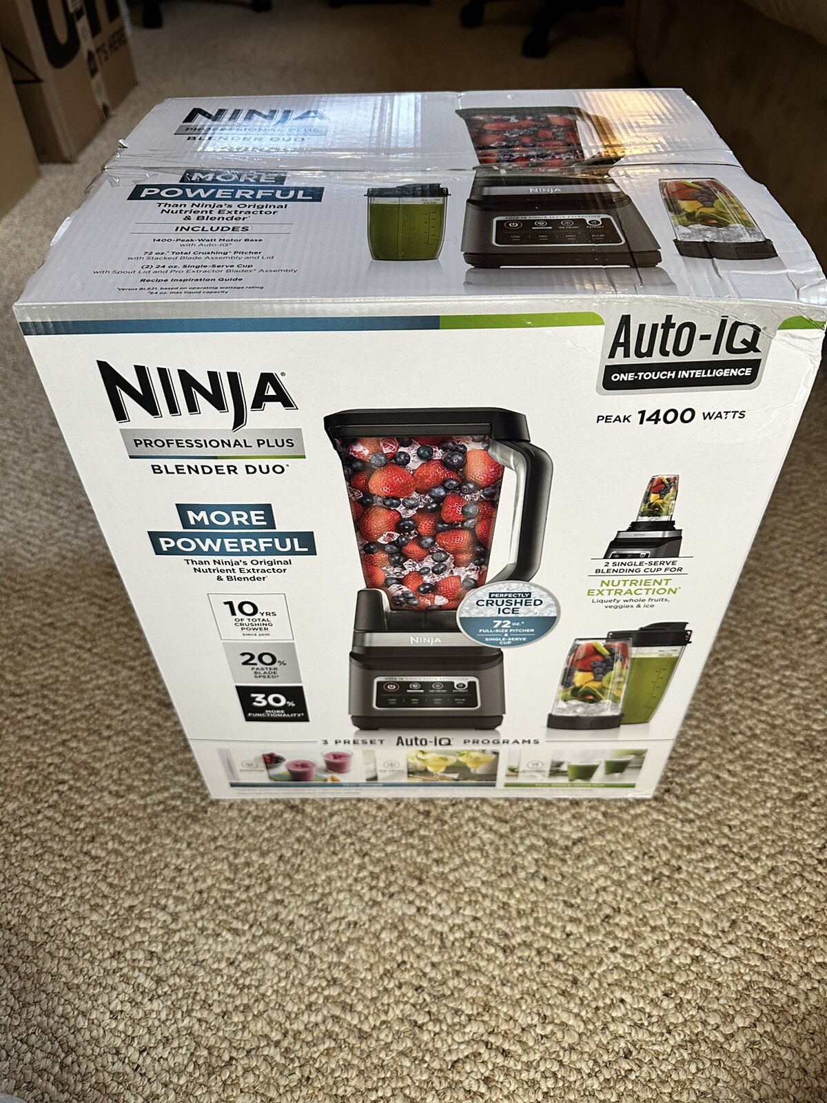 Ninja+BN751+Professional+Plus+Blender+-+Black for sale online | eBay