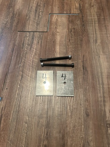 4 Degree Pinion Shims Leaf Spring 2.5-3” 4x4 Galaxie Mustang F100 | eBay